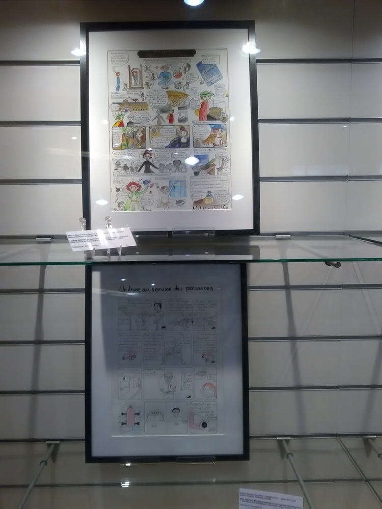 La science se raconte en bande dessinée à la Bibliothèque universitaire ...